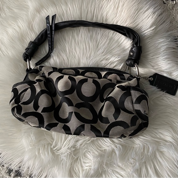 Coach | Bags | Coach Op Art Parker Hobo | Poshmark